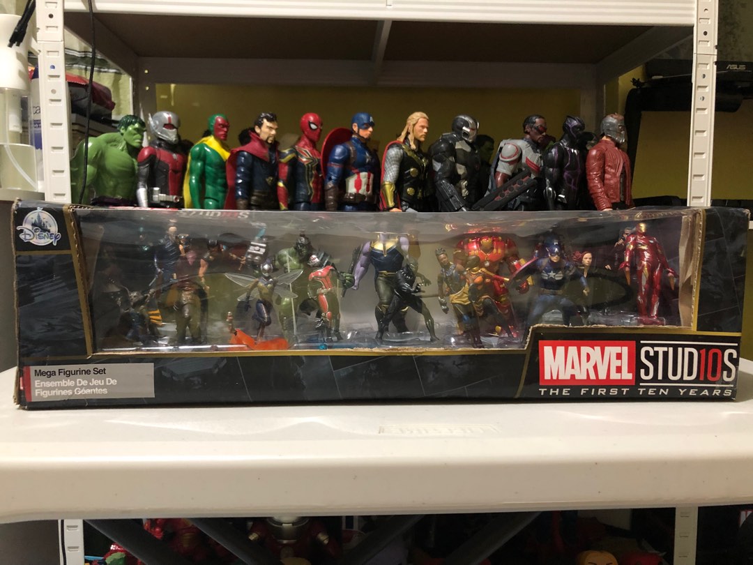 Marvel the first ten years mega figurine set on Carousell