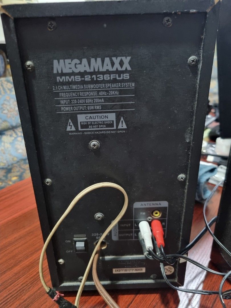 Megamaxx 2.1 ch Multimedia Speakers, Audio, Soundbars, Speakers ...