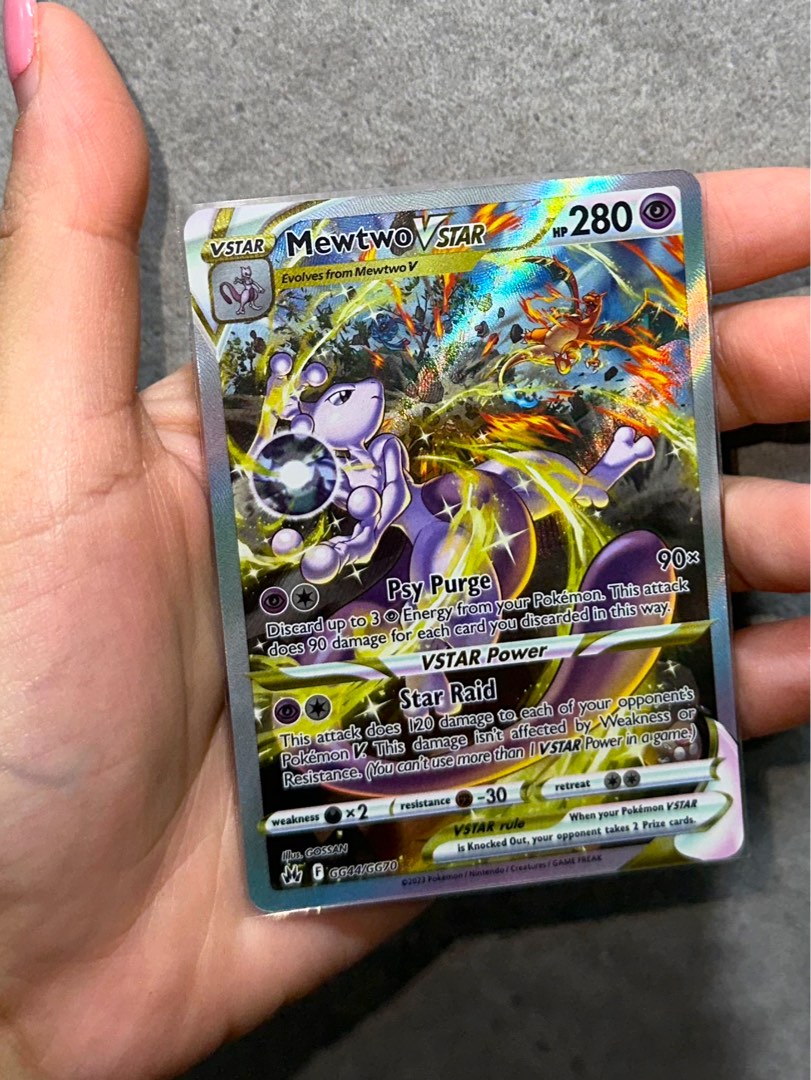 MEWTWO VSTAR CROWN ZENITH, Hobbies & Toys, Memorabilia & Collectibles ...