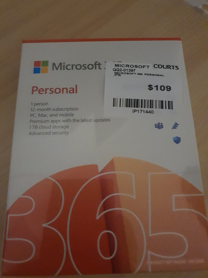 Microsoft 365 Personal, Computers & Tech, Office & Business Technology ...