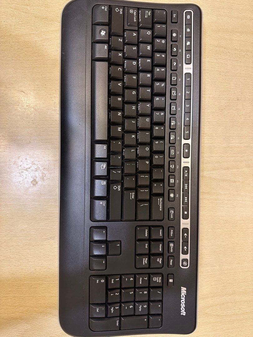 Microsoft Keyboard, 電腦＆科技, 電腦周邊及配件, 電腦鍵盤及相關產品 - Carousell