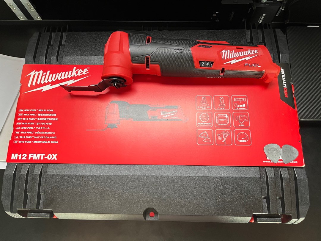 Milwaukee M12 FMT-0X Multi Tool. BRAND NEW., 傢俬＆家居, 其他, 家居改善及收納用品 ...