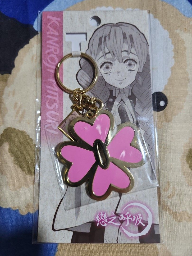 Mitsuri Kanroji keychain, Hobbies & Toys, Toys & Games on Carousell