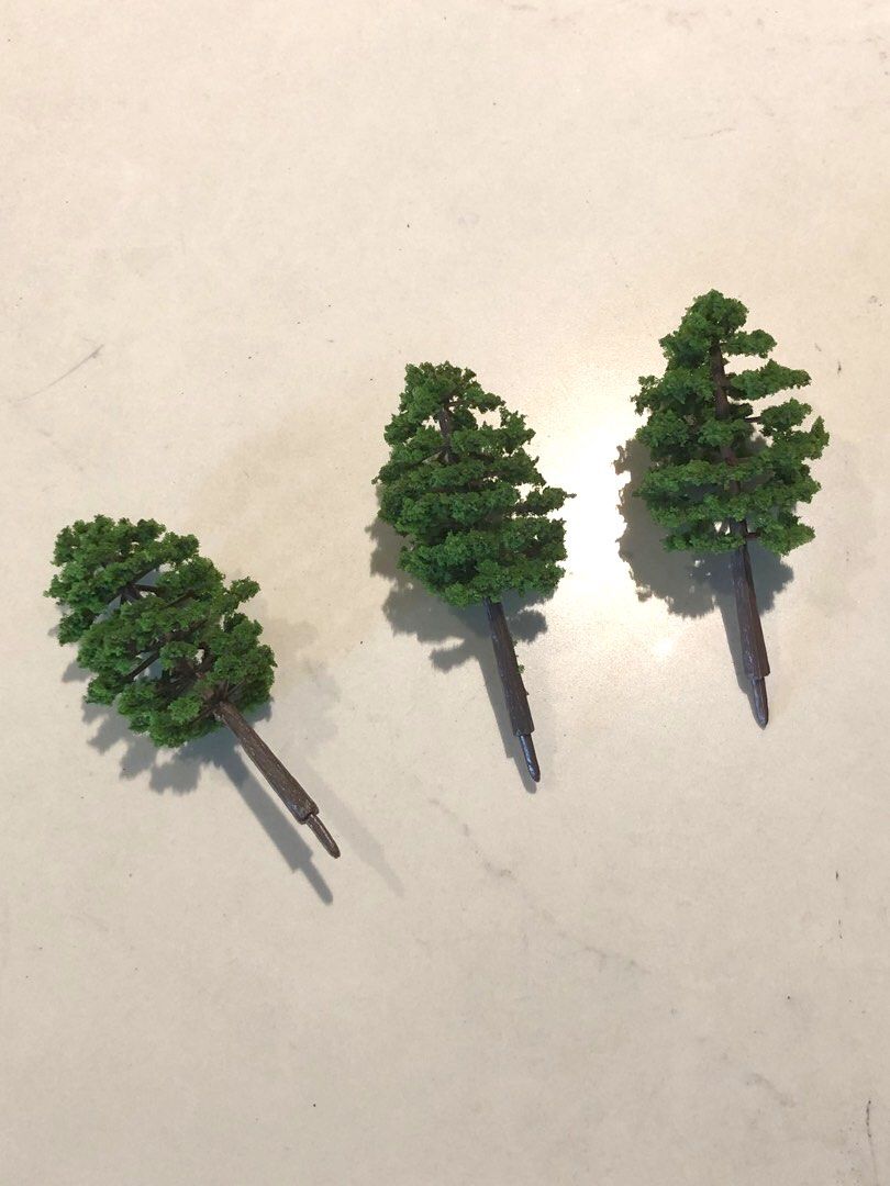 Model trees for Diorama (6cm) 20 pieces, Hobbies & Toys, Toys & Games ...
