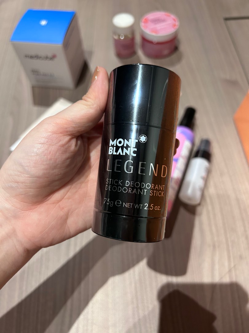 Mont Blanc legend deodorant stick, Beauty & Personal Care, Fragrance ...