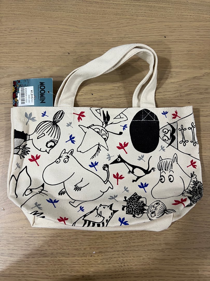Moomin mini tote bag, Women's Fashion, Bags & Wallets, Tote Bags on ...
