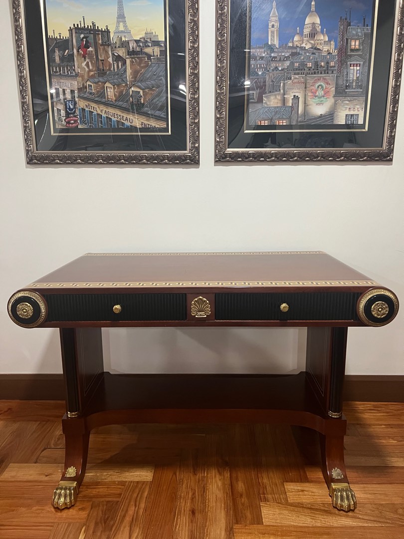 Muebles Italiano Versace Collection Home Office Desk on Carousell