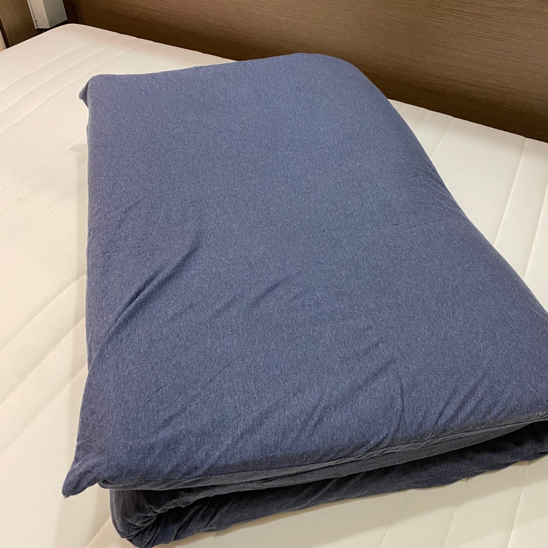 Muji futon with Free jersey cover, Furniture & Home Living, Furniture ...