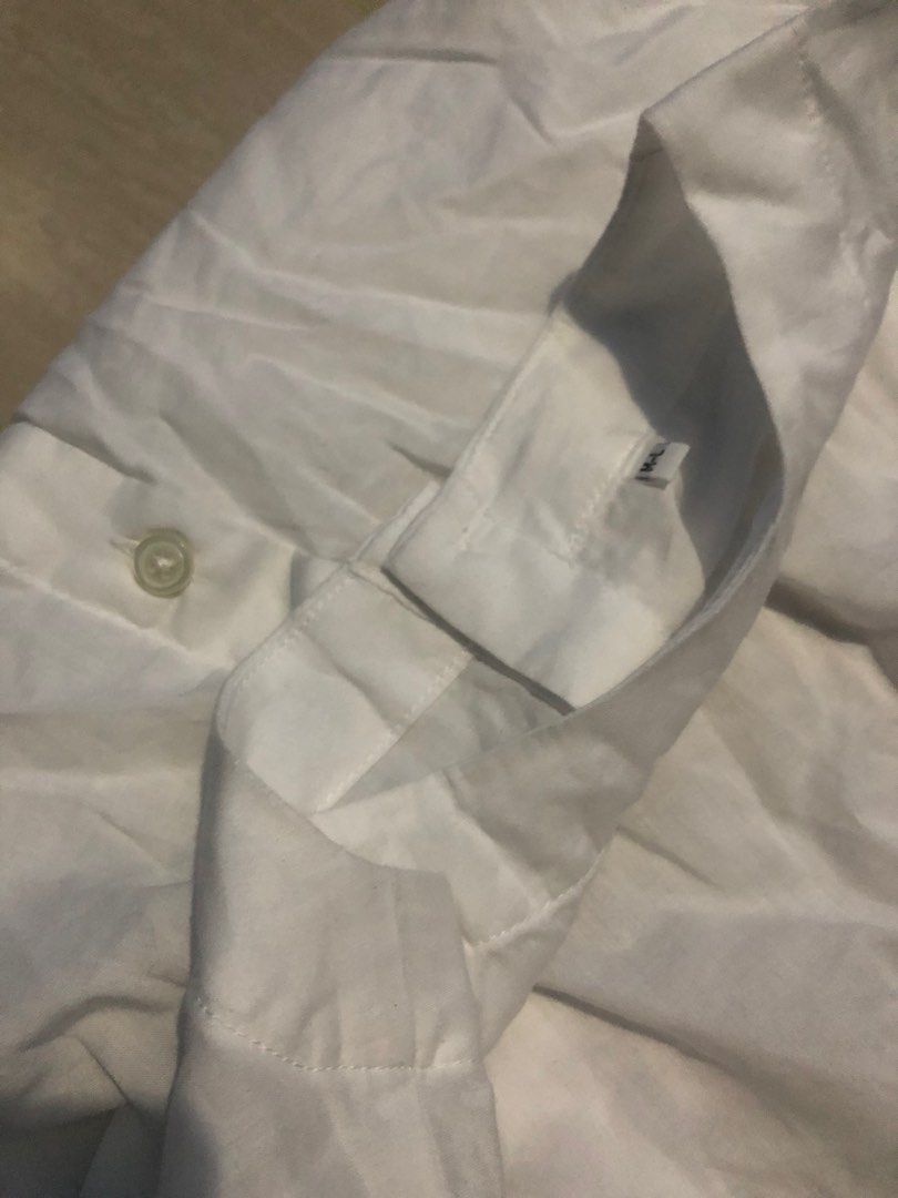 MUJI WHITE TOP, Women's Fashion, Tops, Blouses on Carousell