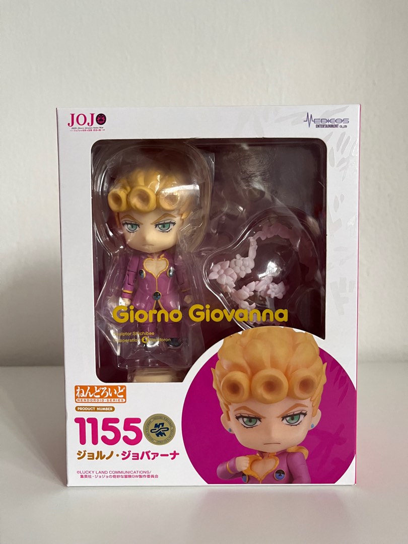 Nendoroid 1155 Giorno Giovanna JoJo’s Bizarre Adventure, Hobbies & Toys ...