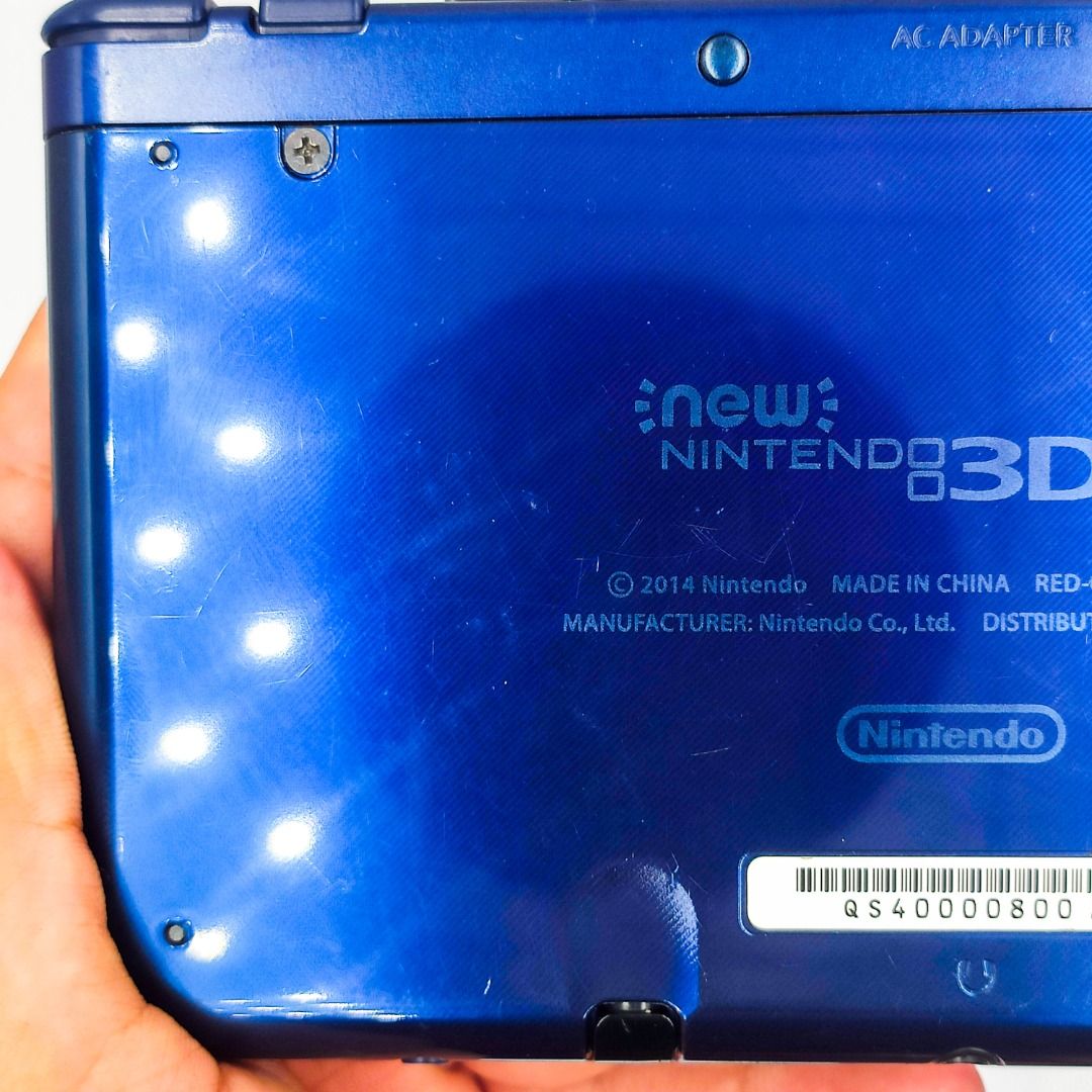 New 3ds XL Metallic blue | Cfw READY | 200+ games installed | 32 gb ...