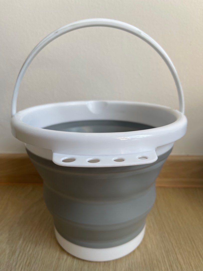 New Collapsible Bucket/ Portable Pail, Furniture & Home Living ...