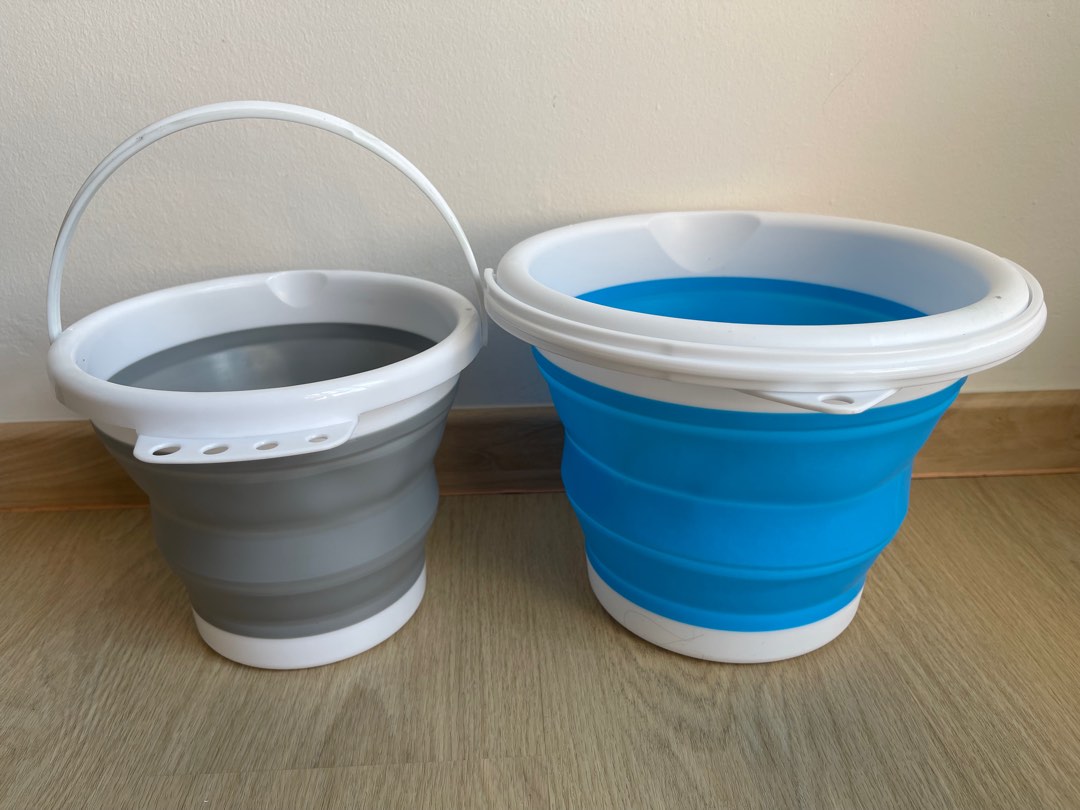 New Collapsible Bucket/ Portable Pail, Furniture & Home Living ...