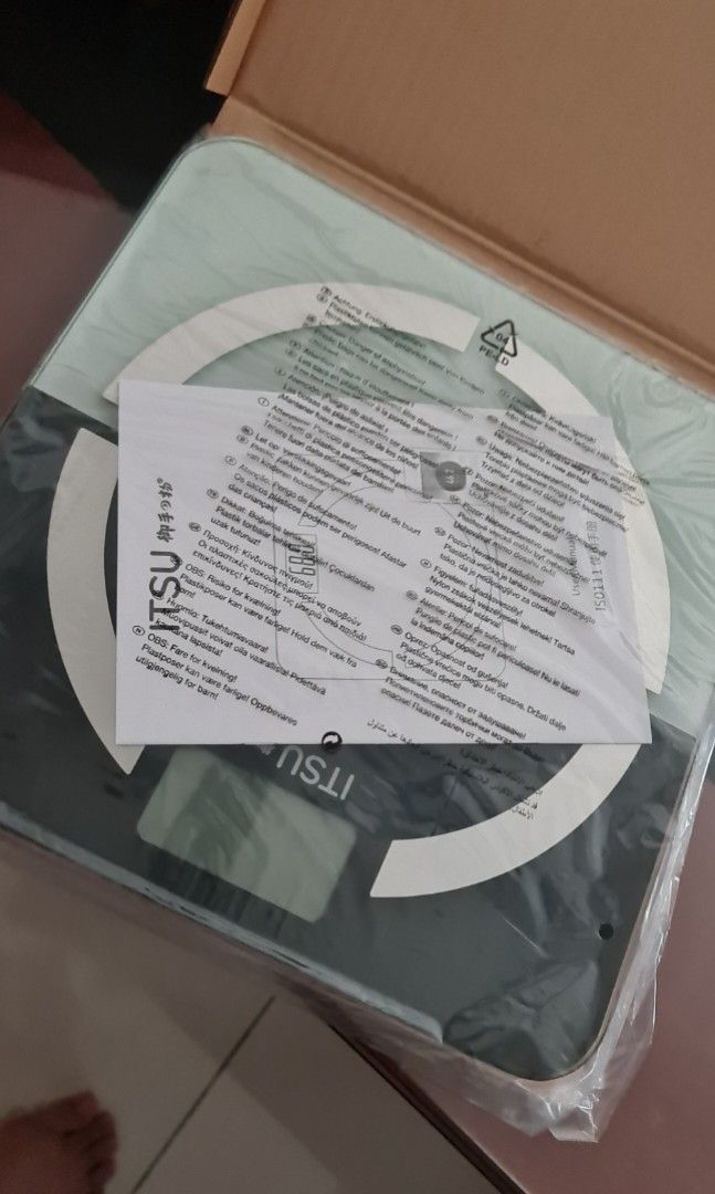 New Itsu Bluetooth Body Fat Scale, Health & Nutrition, Health Monitors ...