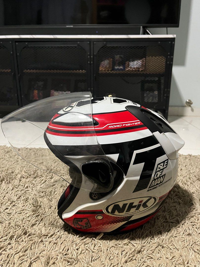 NHK helmet, Motorcycles, Motorcycle Apparel on Carousell