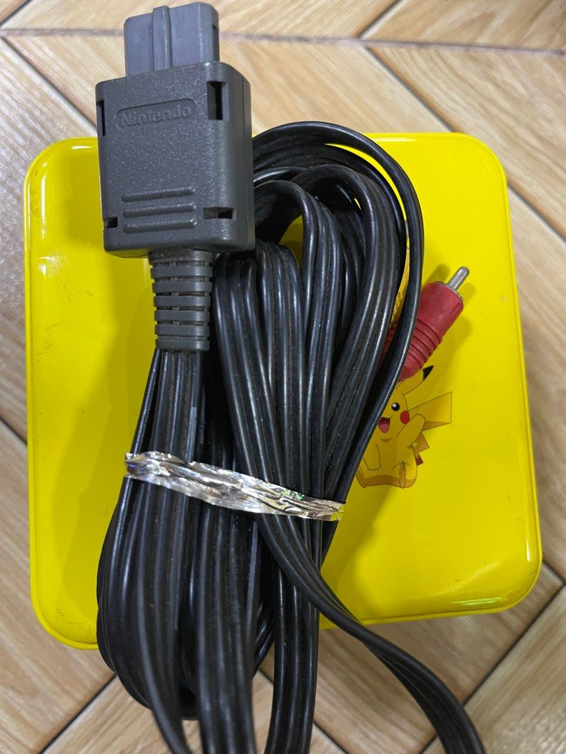 Nintendo AV cable Untested, Video Gaming, Gaming Accessories, Cables ...