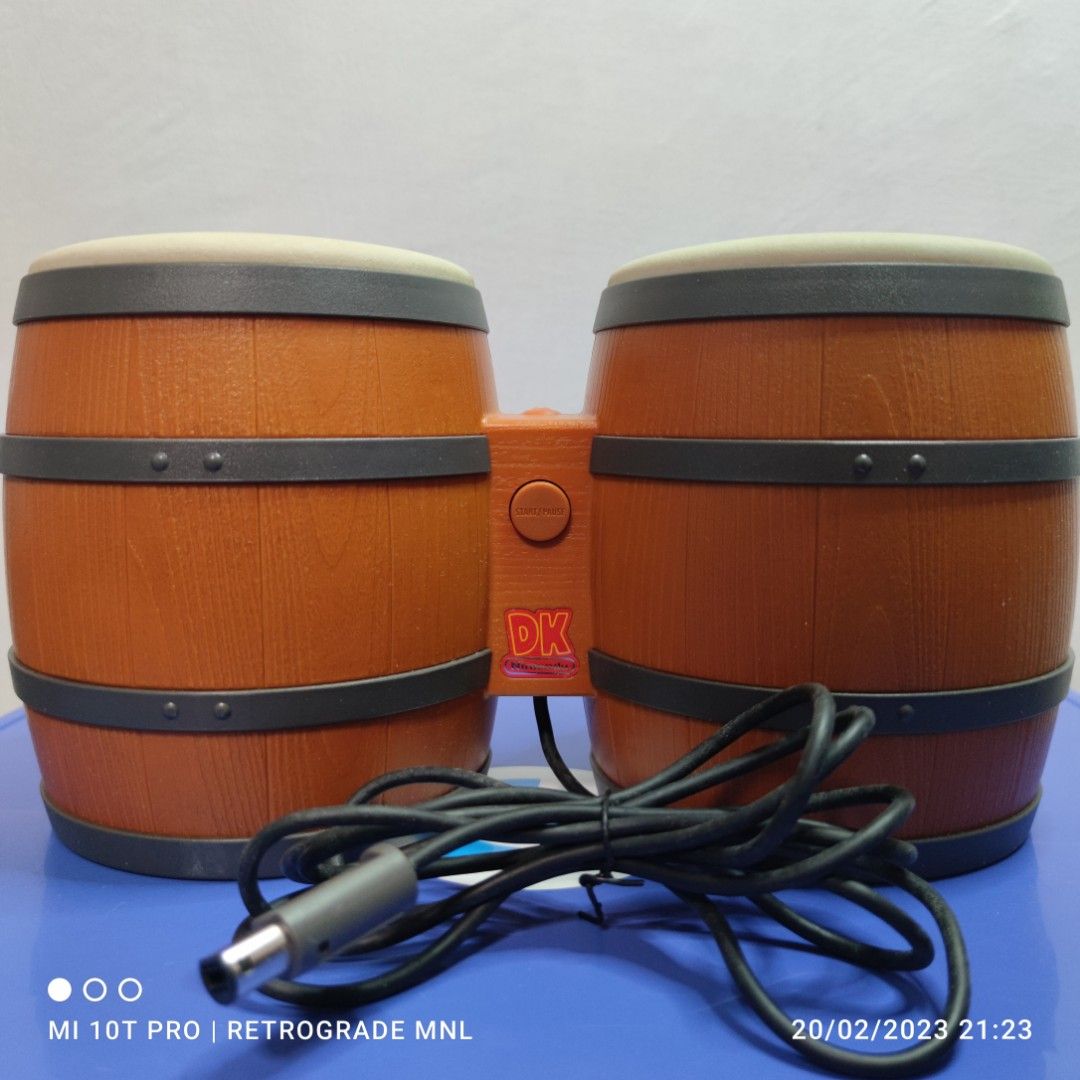 Nintendo GameCube Donkey Konga Controller, Video Gaming, Gaming ...