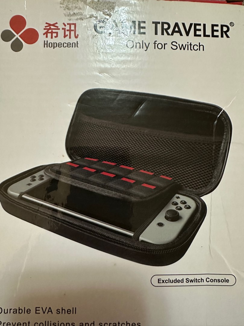 Nintendo switch traveller bag, Video Gaming, Video Game Consoles ...