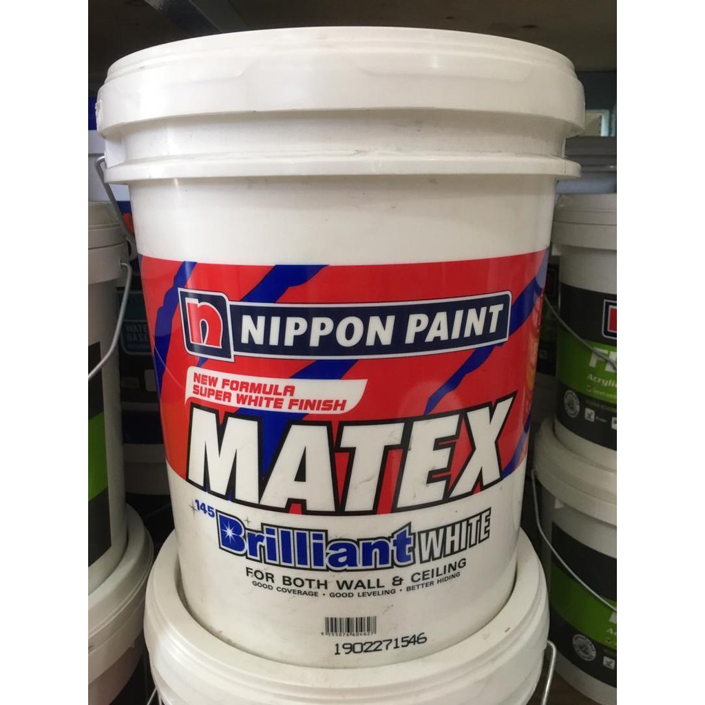 Nippon Paint Super Matex Emulsion Paint White Puchong Jaya, Furniture & Home Living, Home Decor ...