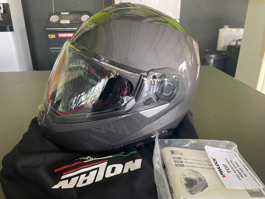Nolan n100-5, Motorcycles, Motorcycle Apparel on Carousell