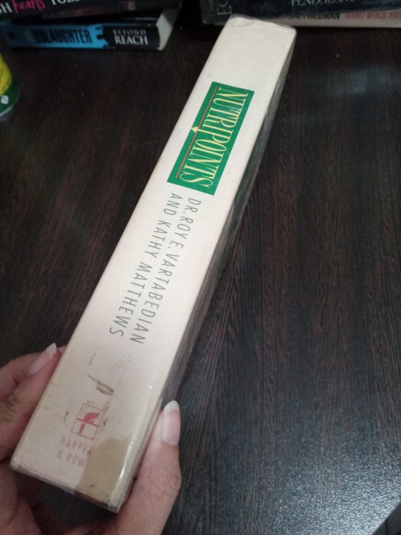 Nutripoints The Breakthrough Point System For Optimal Nutrition Dr Roye ...