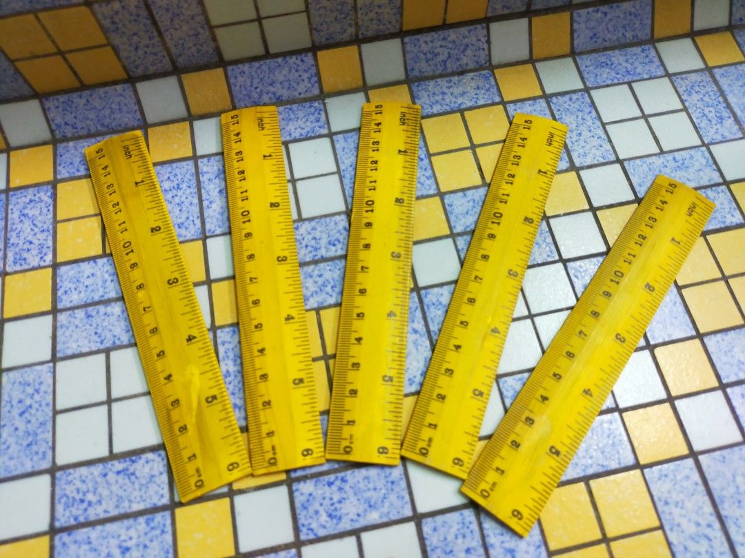 Old School Ruler, Hobbies & Toys, Memorabilia & Collectibles, Vintage ...