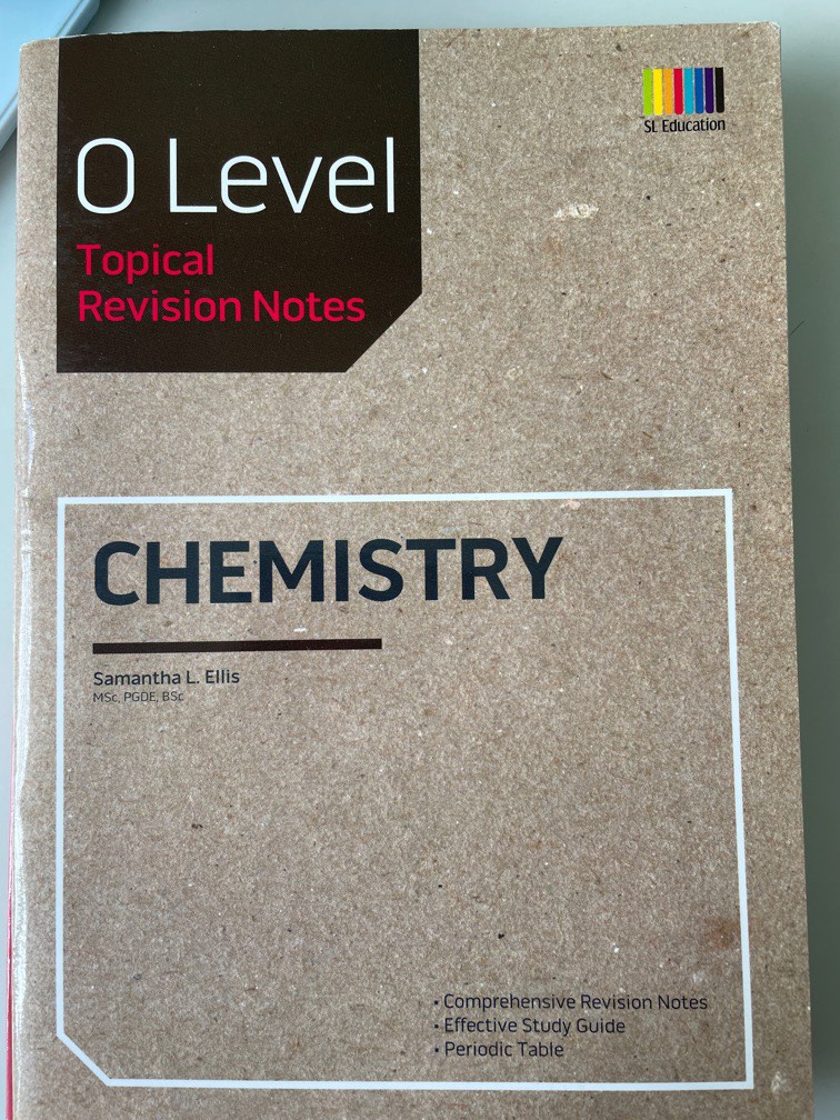 Olvl Pure Chem revision notes, Hobbies & Toys, Books & Magazines ...