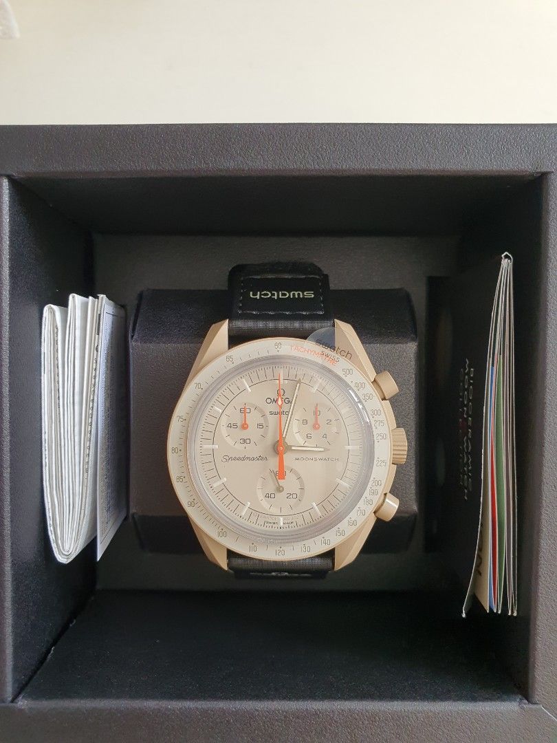 Omega x Swatch Mission To Jupiter Moonswatch, Luxury, Watches on Carousell