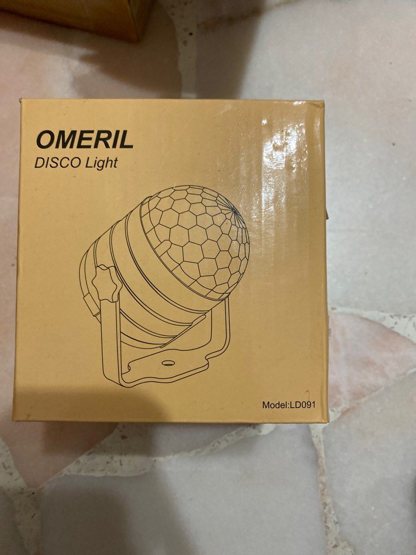 OMERIL DISCO LIGHT, Furniture & Home Living, Lighting & Fans, Lighting ...