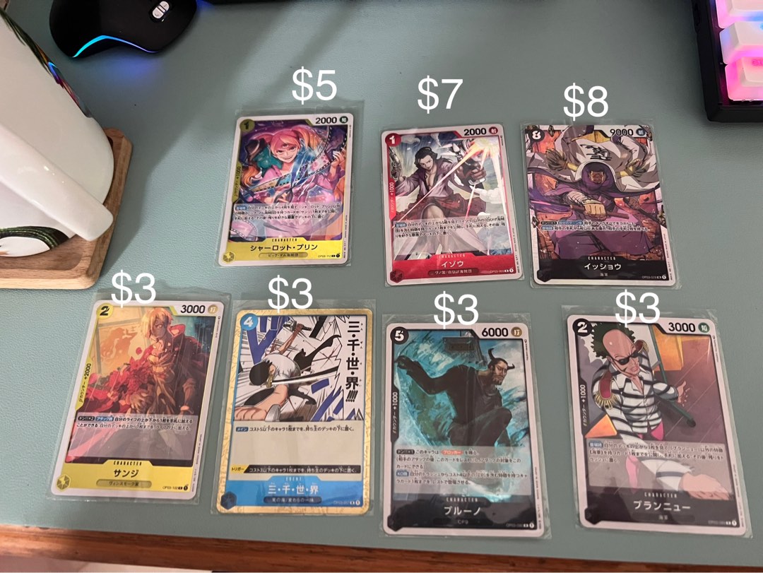 One Piece TCG OP-03, Hobbies & Toys, Toys & Games on Carousell