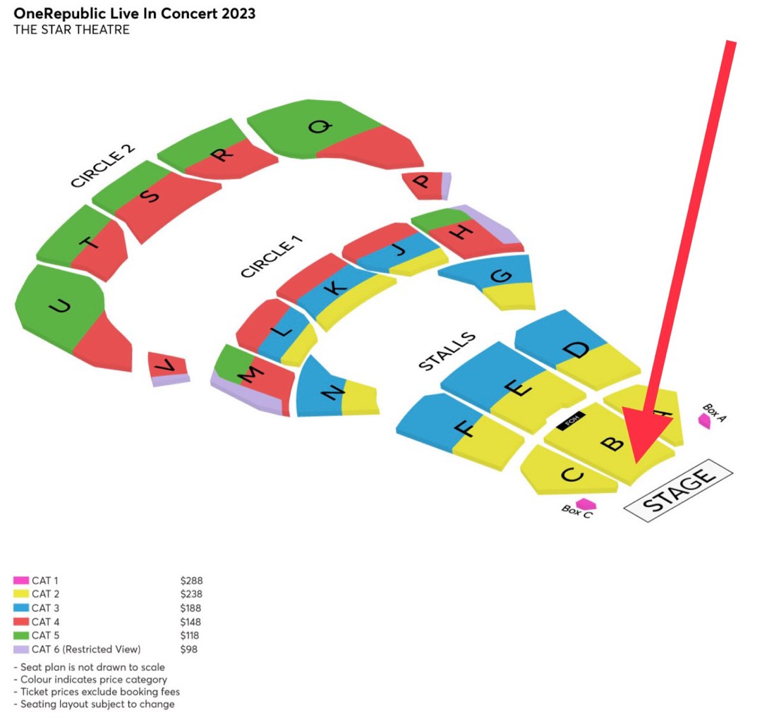 OneRepublic Live In Concert 2023 tickets, Tickets & Vouchers, Event ...