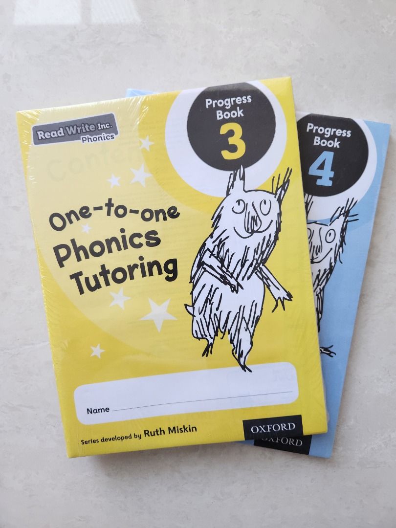 Read Write Inc One-to-one Phonics Tutoring Kits, 興趣及遊戲, 書本 & 文具, 小朋友書 ...