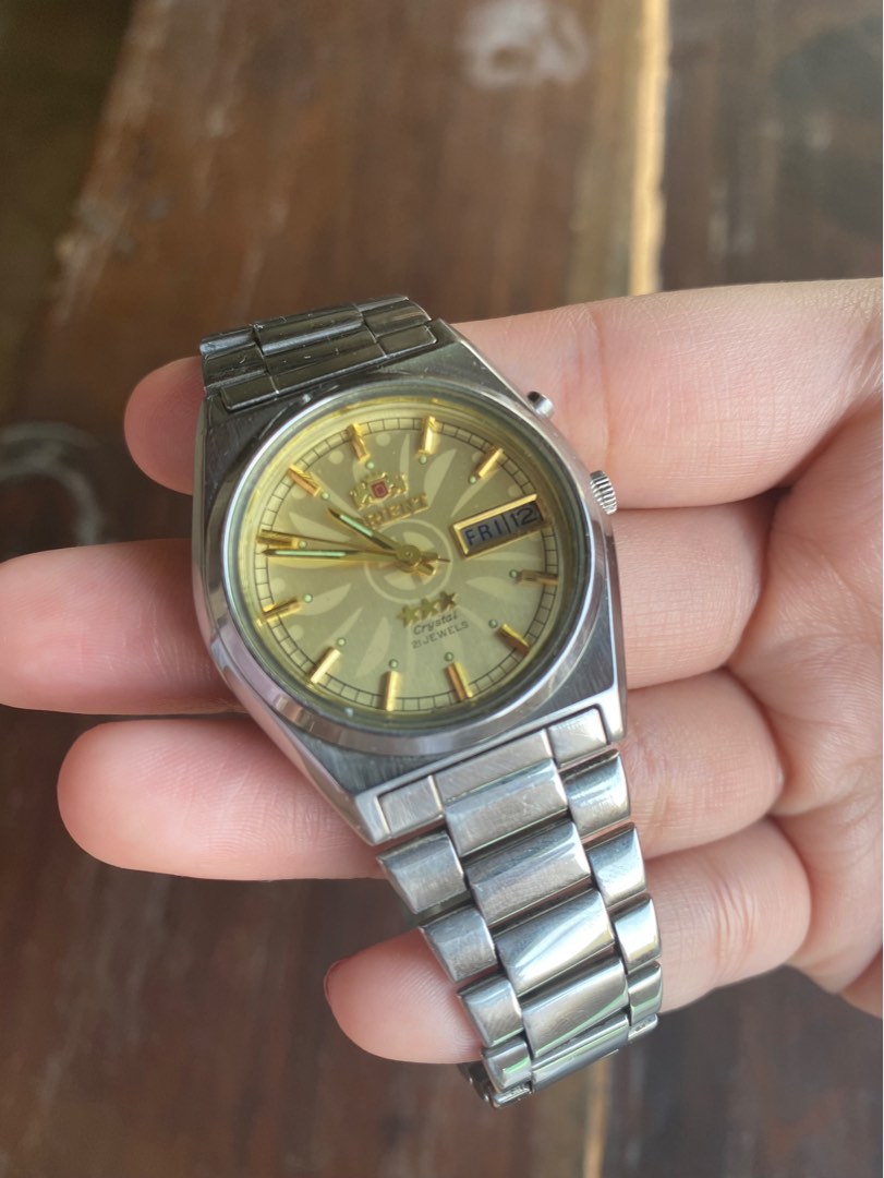 Orient Automatic Hidden Sun Dial, Men's Fashion, Watches & Accessories ...