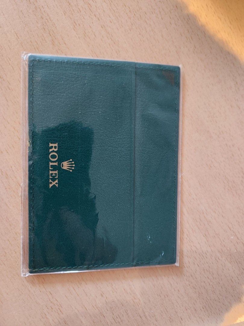 Original Rolex cardholder, Luxury, Watches on Carousell