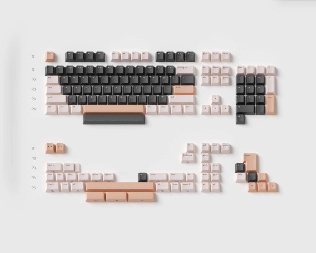 Osume Year of the Tiger Keycaps w/ both novelties, Computers & Tech ...