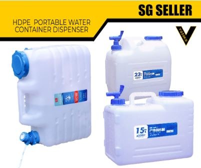 OUTDOOR ANTI-LEAK WATER CONTAINER MADE OF HDPE (HIGH-DENSITY ...