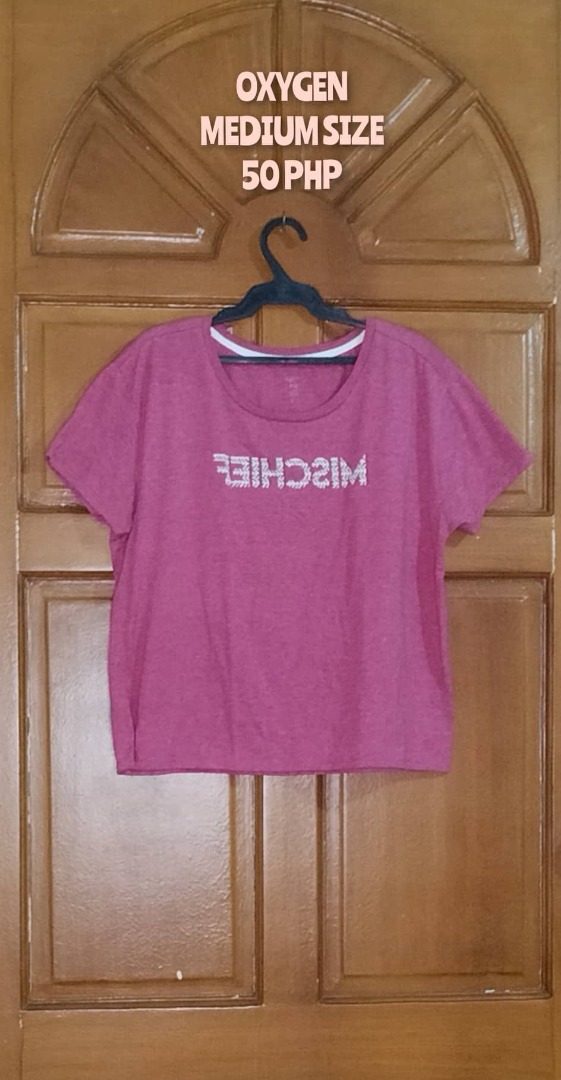 Oxygen shirt, Women's Fashion, Tops, Shirts on Carousell