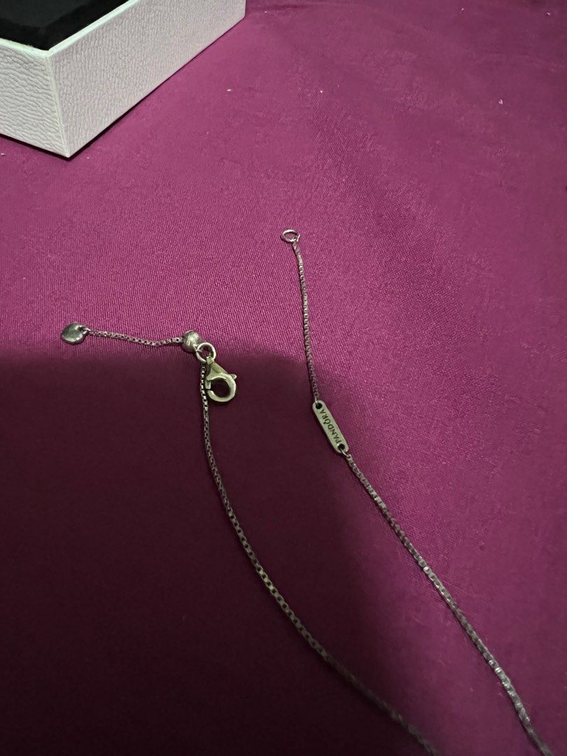 PANDORA ADJUSTABLE NECKLACE, Women's Fashion, Jewelry & Organisers ...