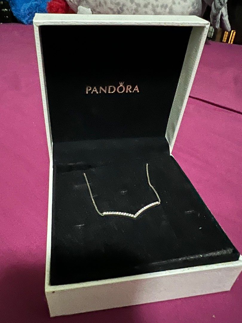 PANDORA ADJUSTABLE NECKLACE, Women's Fashion, Jewelry & Organisers ...