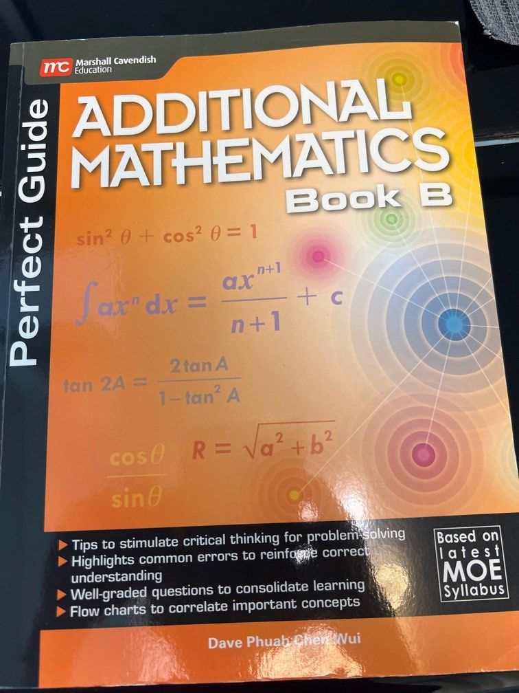 Perfect Guide Additional Mathematics Book B, Hobbies & Toys, Books ...