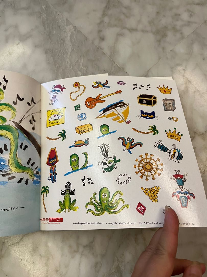 Pete the Cat and the treasure map, Hobbies & Toys, Books & Magazines ...