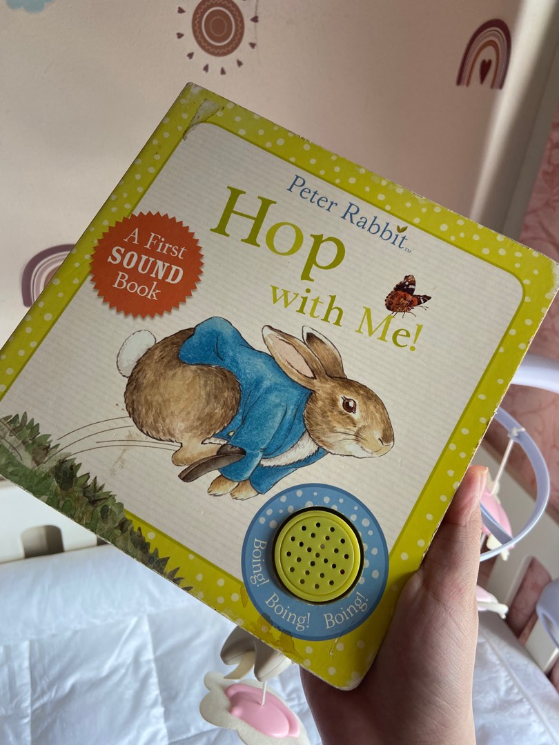 Peter Rabbit Hop with Me First Sound Book Baby on Carousell