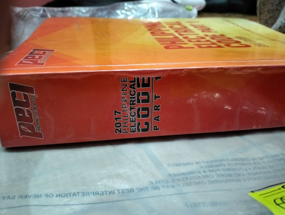 Philippine Electrical Code Part 1, Hobbies & Toys, Books & Magazines ...