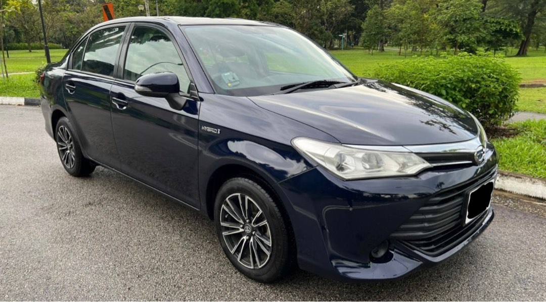 PHV Ready Toyota Axio Hybrid Rental, Cars, Car Rental on Carousell