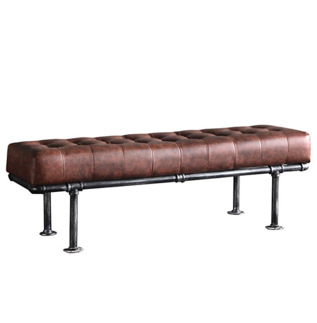 Pipe Bench (Industrial), Furniture & Home Living, Furniture, Chairs on ...