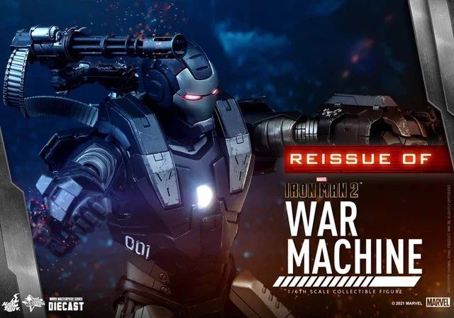 [PO] Hot Toys Warmachine Mk 1 diecast reissue iron man 2, Hobbies ...