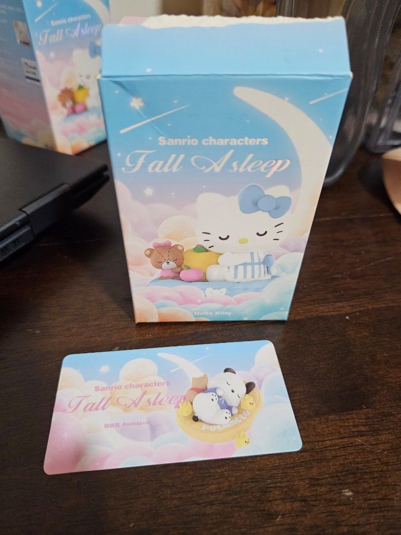 Pochacco Cinnamonroll Sanrio Fall Asleep Pochacco blind box, Hobbies ...