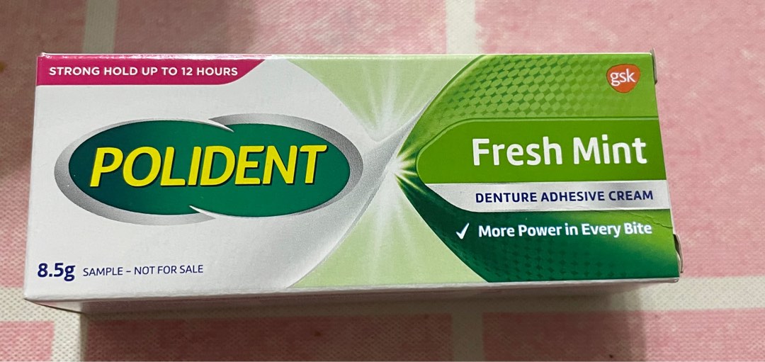 Polident Denture Adhesive Cream, Beauty & Personal Care, Oral Care on ...