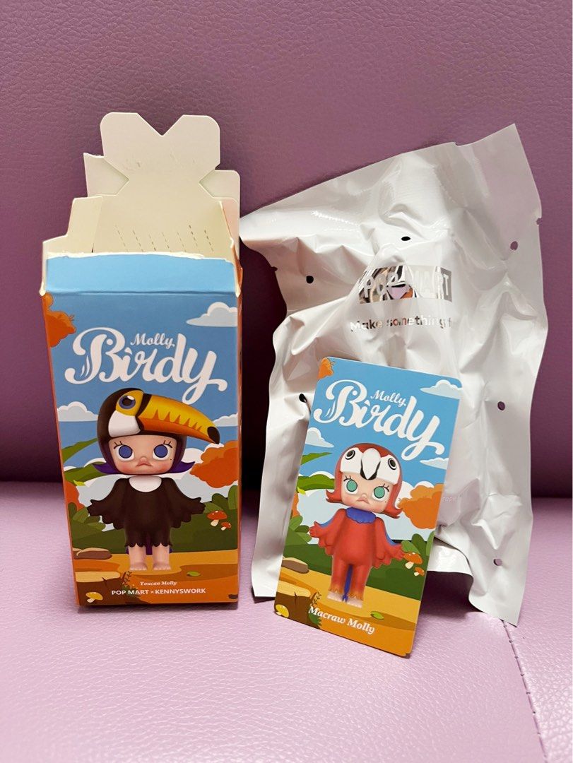 Pop Mart: Molly Birdy - Macraw Molly, Hobbies & Toys, Toys & Games on ...
