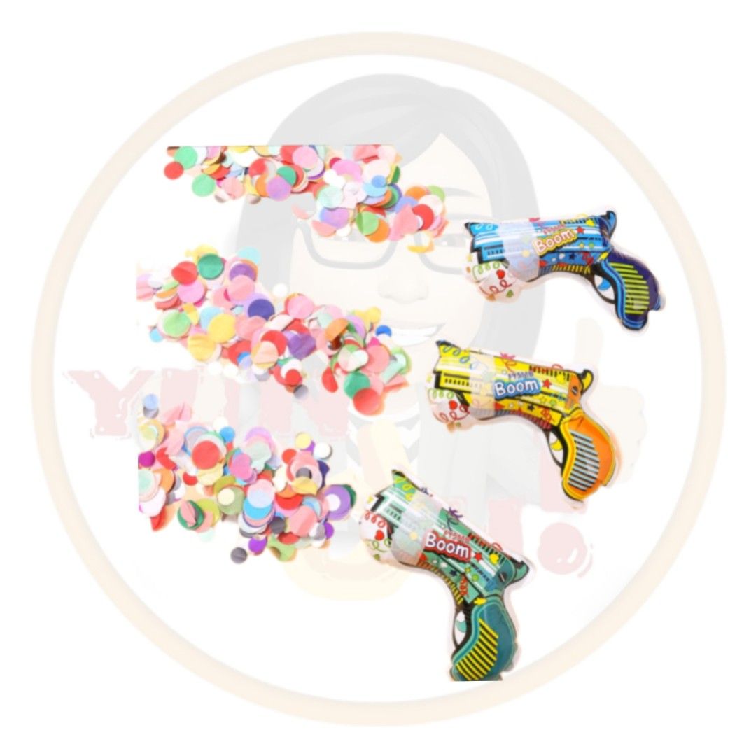 Pop pistol confetti, Hobbies & Toys, Stationary & Craft, Occasions ...
